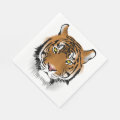 Tiger Paper Napkins | Zazzle