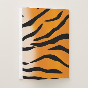 Tiger Pocket Folder | Zazzle
