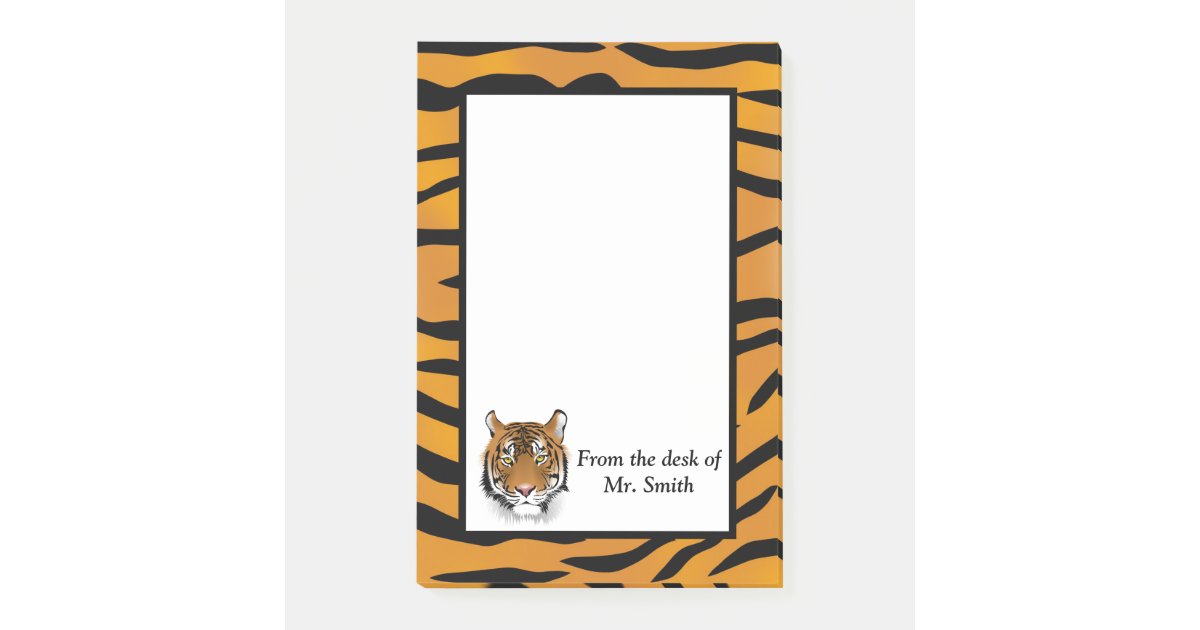 Tiger Post-it Notes | Zazzle