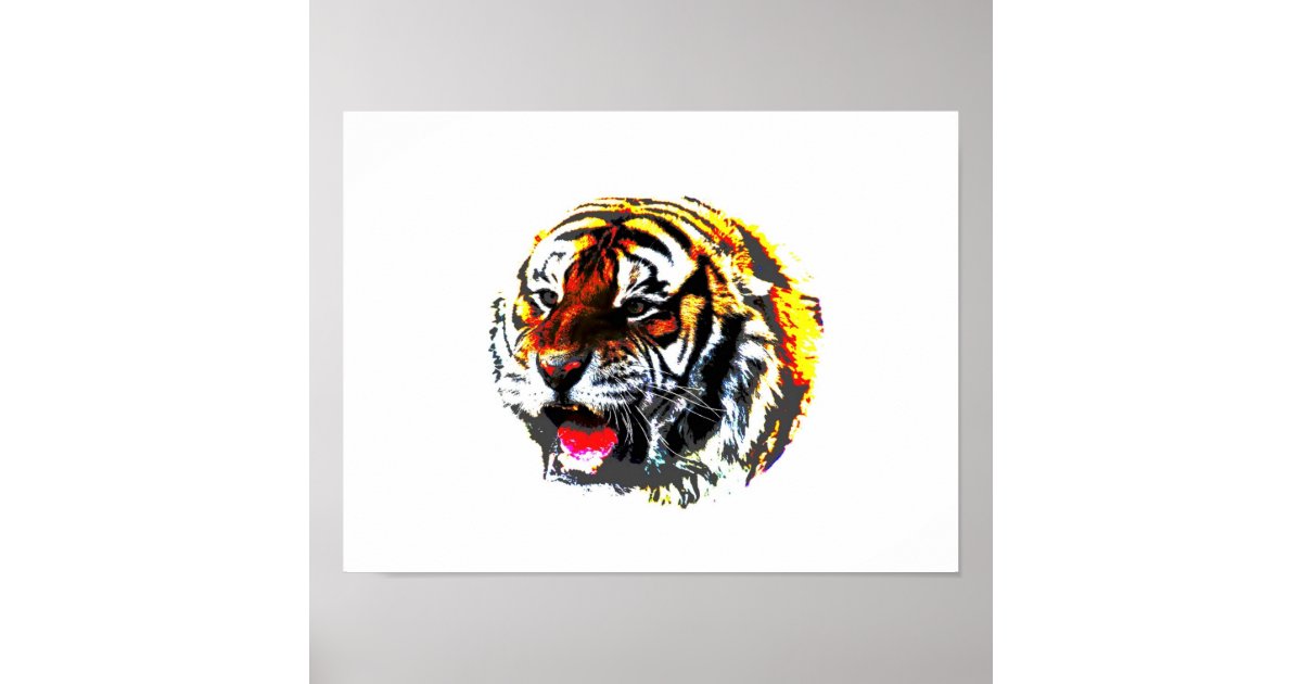 Tiger Poster Print - SiberianTigers Posters | Zazzle