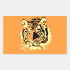 Tiger Face - Sticker | Zazzle.com