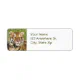 Tiger Return Labels | Zazzle