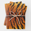 Tiger Skin Print Wrapping Paper Sheets | Zazzle