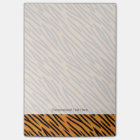 Black Stripe & Faux Gold Peony Post-it Notes | Zazzle.com