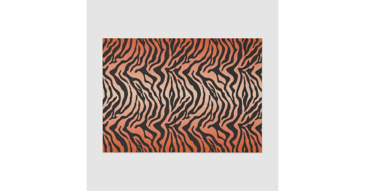 Tiger stripe tissue paper | Zazzle