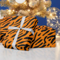 Tiger striped wrapping paper - gifts for tigers! | Zazzle