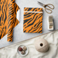 Tiger striped wrapping paper - gifts for tigers! | Zazzle