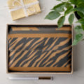 Tiger Stripes Animal Print Decoupage Tissue Paper | Zazzle
