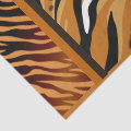 Tiger Stripes Animal Print Decoupage Tissue Paper | Zazzle