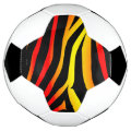 Tiger Stripes Animal Print Pattern Soccer Ball | Zazzle