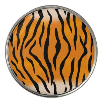 Tiger Stripes Golf Ball Marker | Zazzle