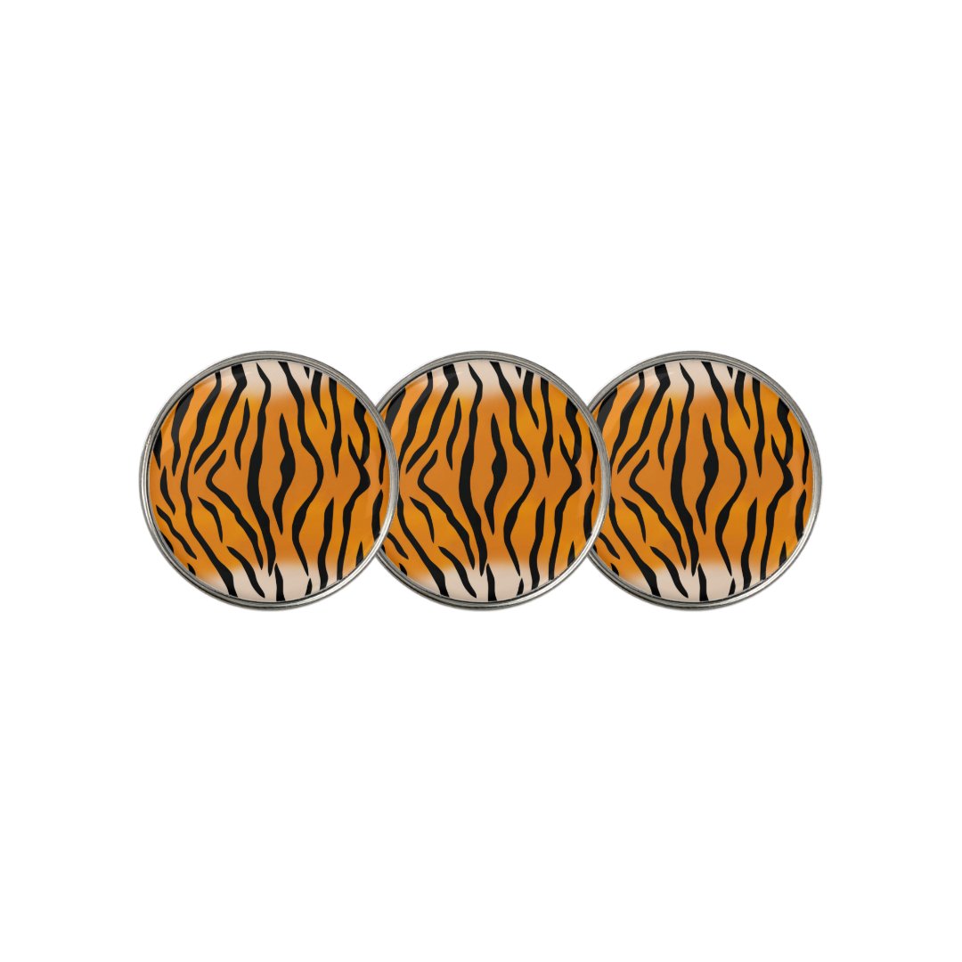 Tiger Stripes Golf Ball Marker | Zazzle