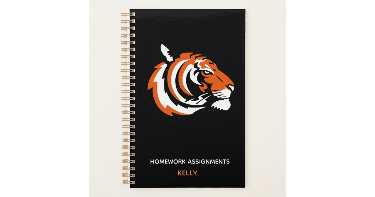 Tiger Student School Daily Planner | Zazzle