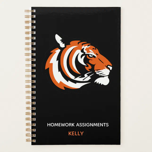 Tiger Student School Daily Planner | Zazzle