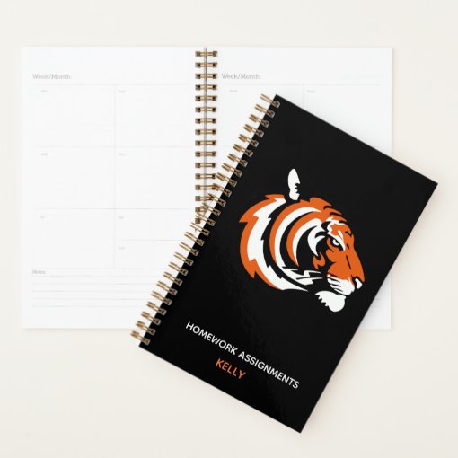 Tiger Student School Daily Planner | Zazzle