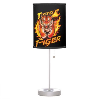 Tiger Table lamp | Zazzle