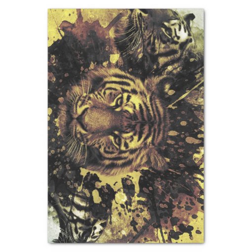 Tiger Tissue Paper | Zazzle