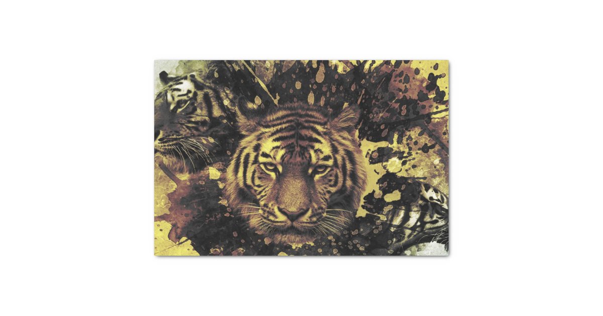 Tiger Tissue Paper | Zazzle