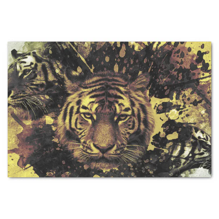 Tiger Tissue Paper | Zazzle