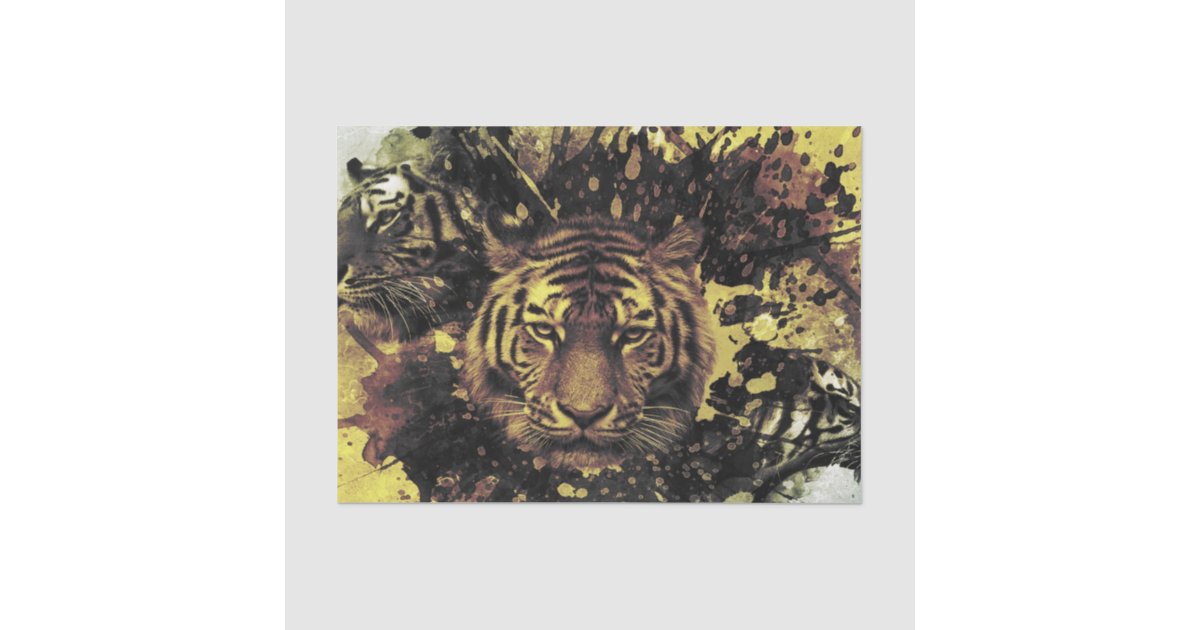 Tiger Tissue Paper | Zazzle