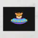 Tiger Universe UFO In Space Spaceship Postcard | Zazzle