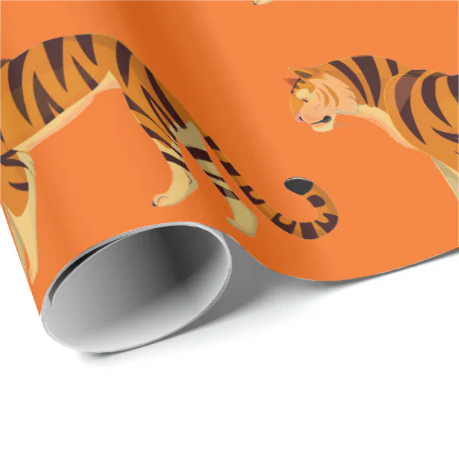 Tiger Wrapping Paper | Zazzle