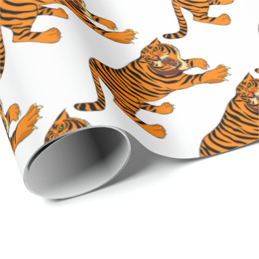 Tiger Wrapping Paper | Zazzle