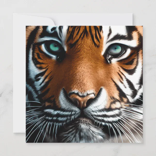Tigers are one of the most magnificent and recogni note card | Zazzle