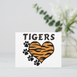Tigers Postcard | Zazzle