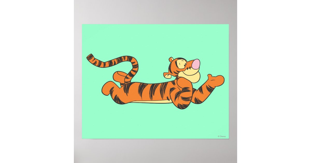Tigger 10 poster | Zazzle