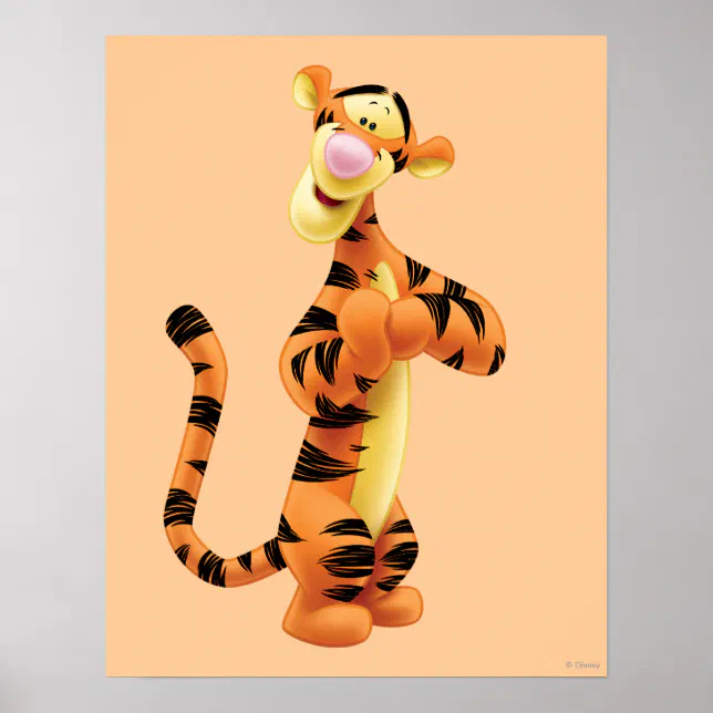 Tigger 1 poster | Zazzle
