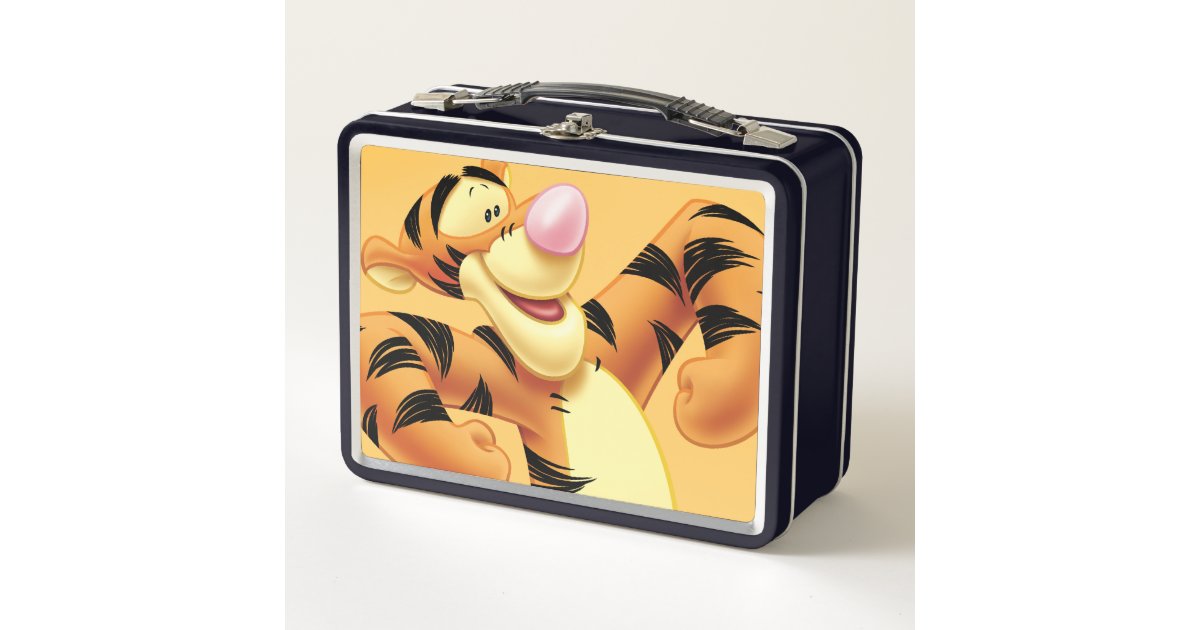 Tigger 2 metal lunch box | Zazzle