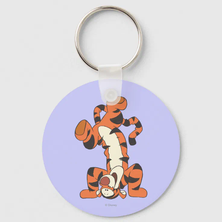 Tigger 4 keychain | Zazzle