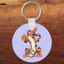 Tigger 4 keychain | Zazzle