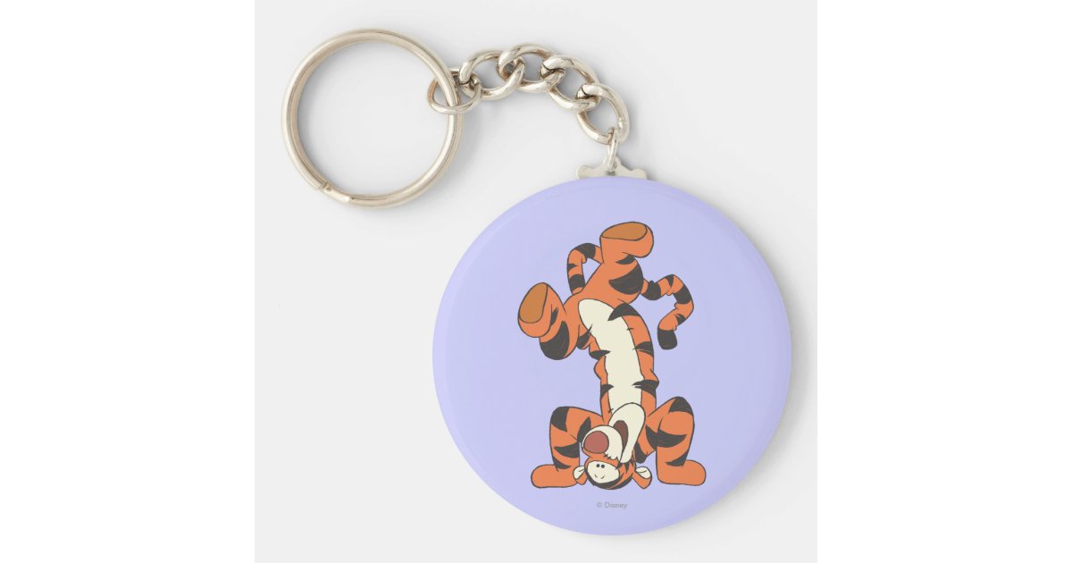 Tigger 4 keychain | Zazzle.com