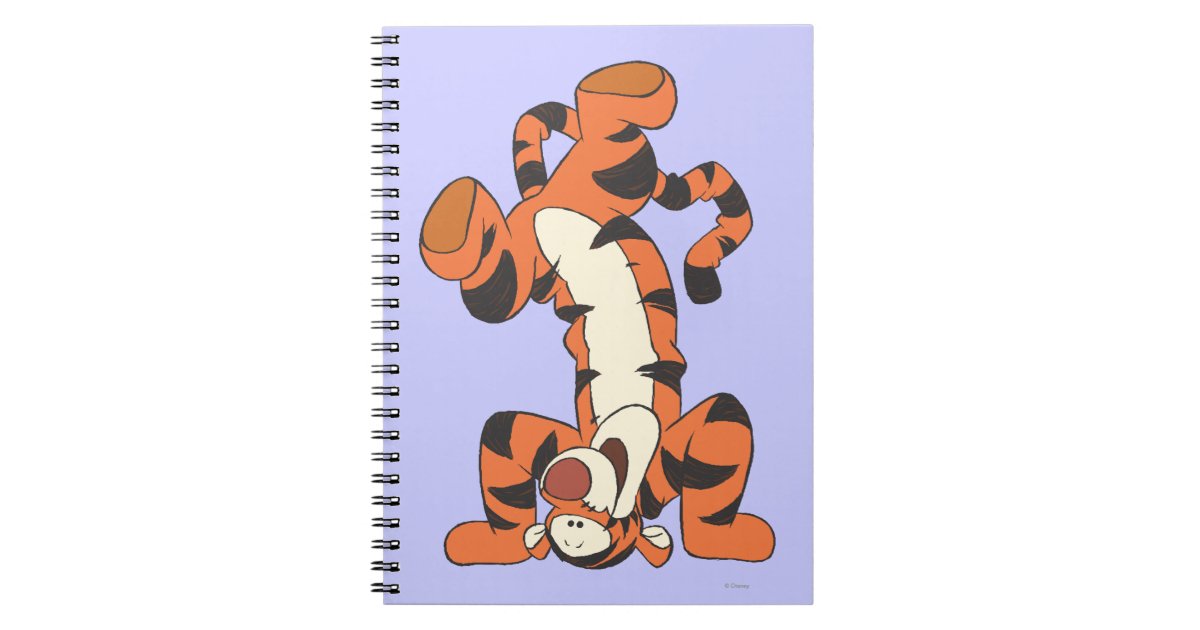 Tigger 4 notebook | Zazzle