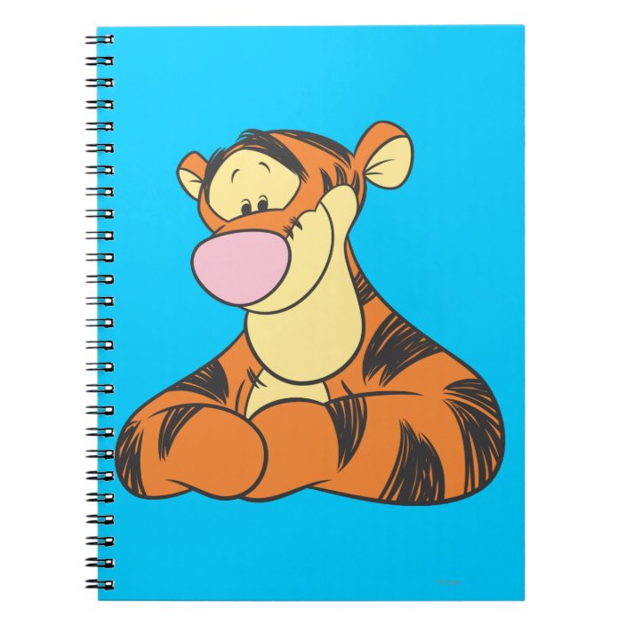 Tigger 5 notebook | Zazzle.com