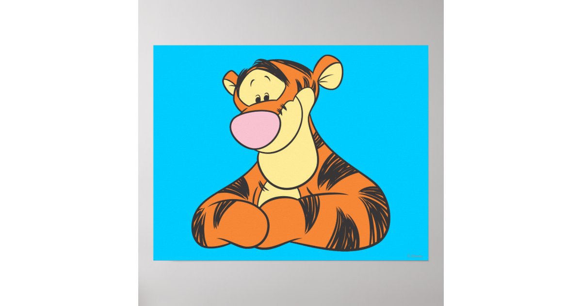 Tigger 5 poster | Zazzle