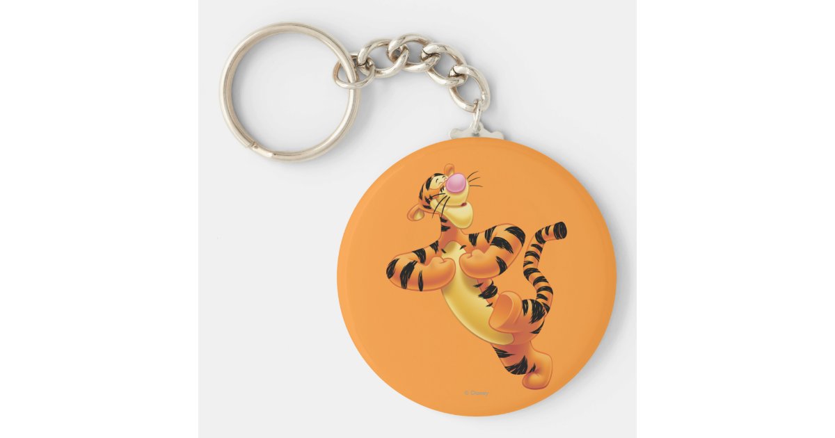 Tigger 6 keychain | Zazzle