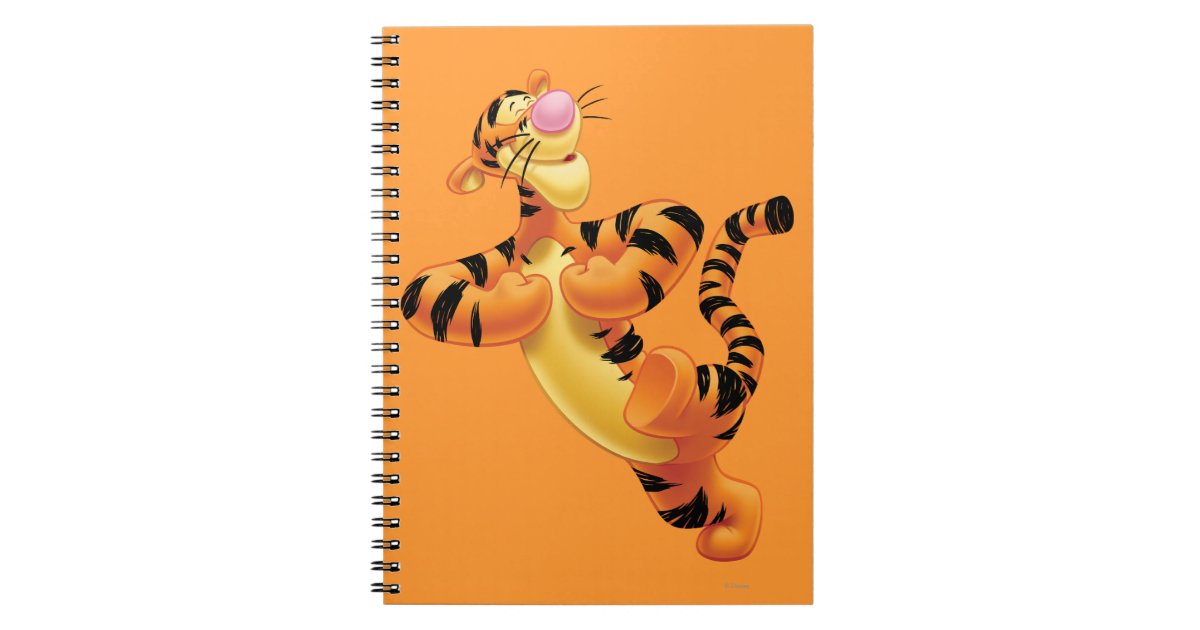Tigger 6 notebook | Zazzle