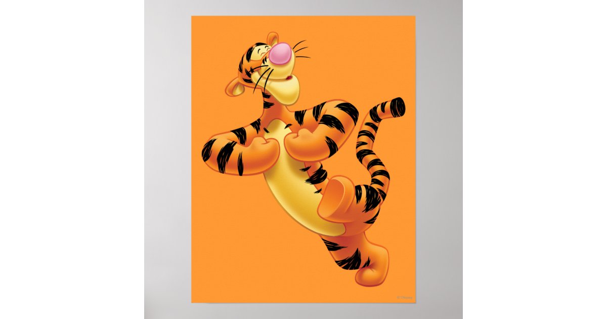Tigger 6 poster | Zazzle