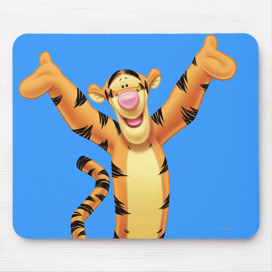 Tigger 8 mouse pad | Zazzle