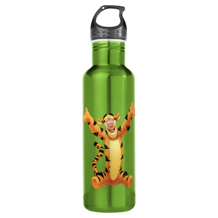 Tigger 8 water bottle | Zazzle.com