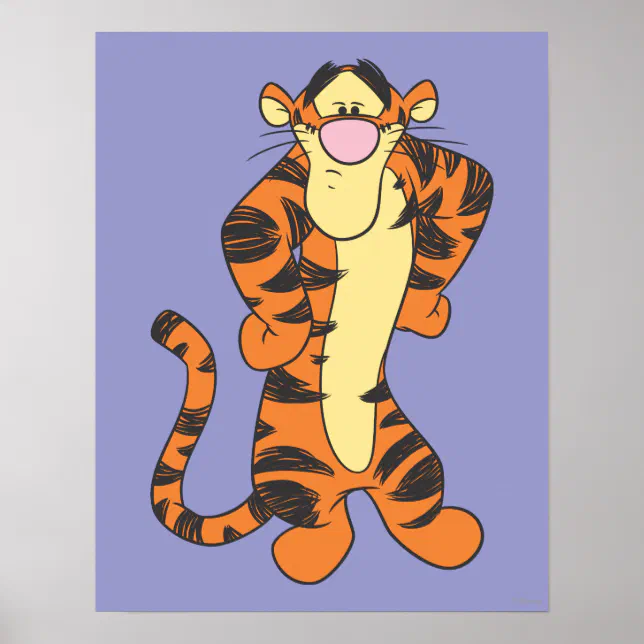 Tigger 9 poster | Zazzle
