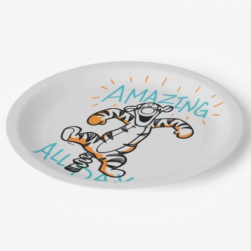 Tigger | Amazing All Day Paper Plates | Zazzle