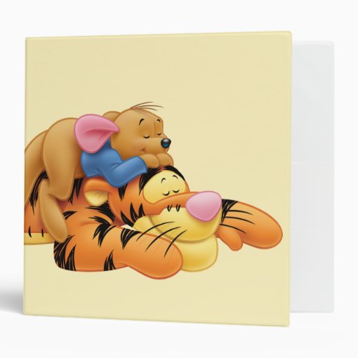 Tigger and Roo 3 Ring Binder | Zazzle