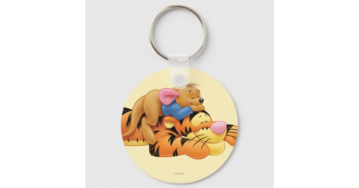 Tigger and Roo Keychain | Zazzle