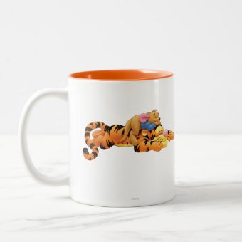 Tigger and Roo Two-Tone Coffee Mug | Zazzle