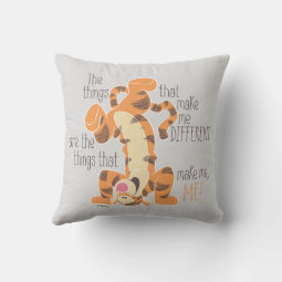 Tigger | Make Me, Me Quote Throw Pillow | Zazzle