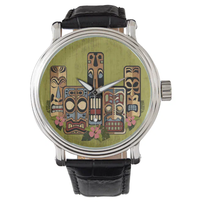 Tiki Party II Watch | Zazzle